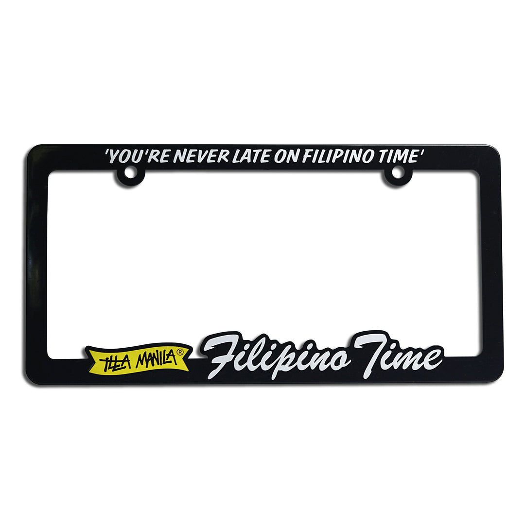 ILLA Filipino Time License Plate Frame – ILLA MANILA